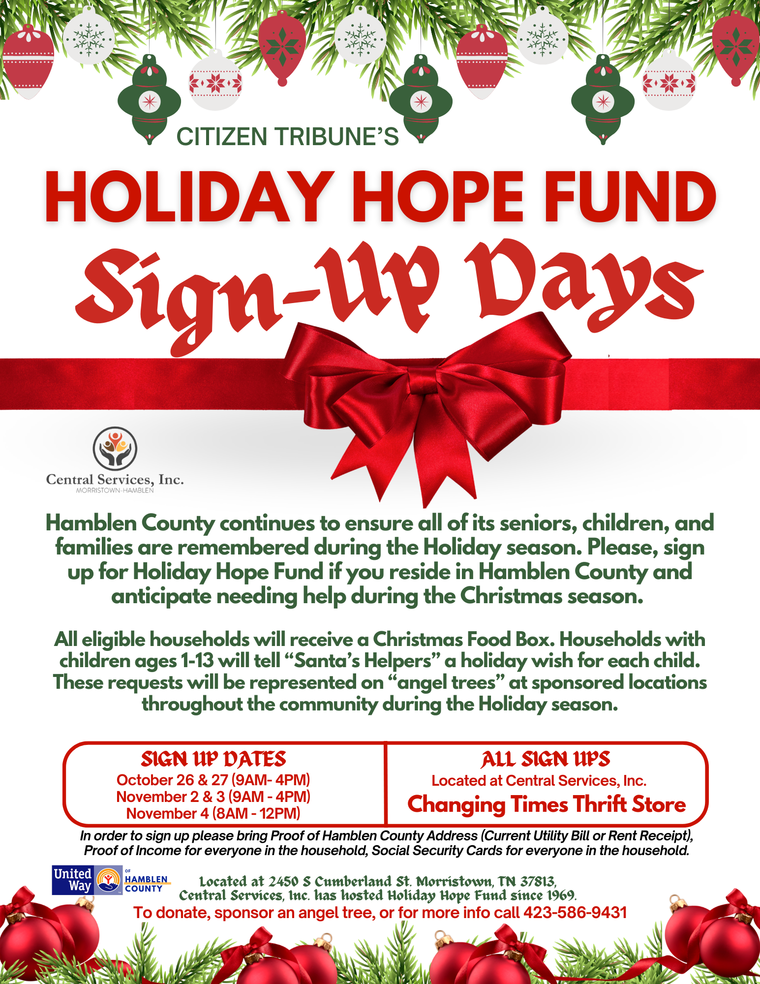 Holiday Hope Fund